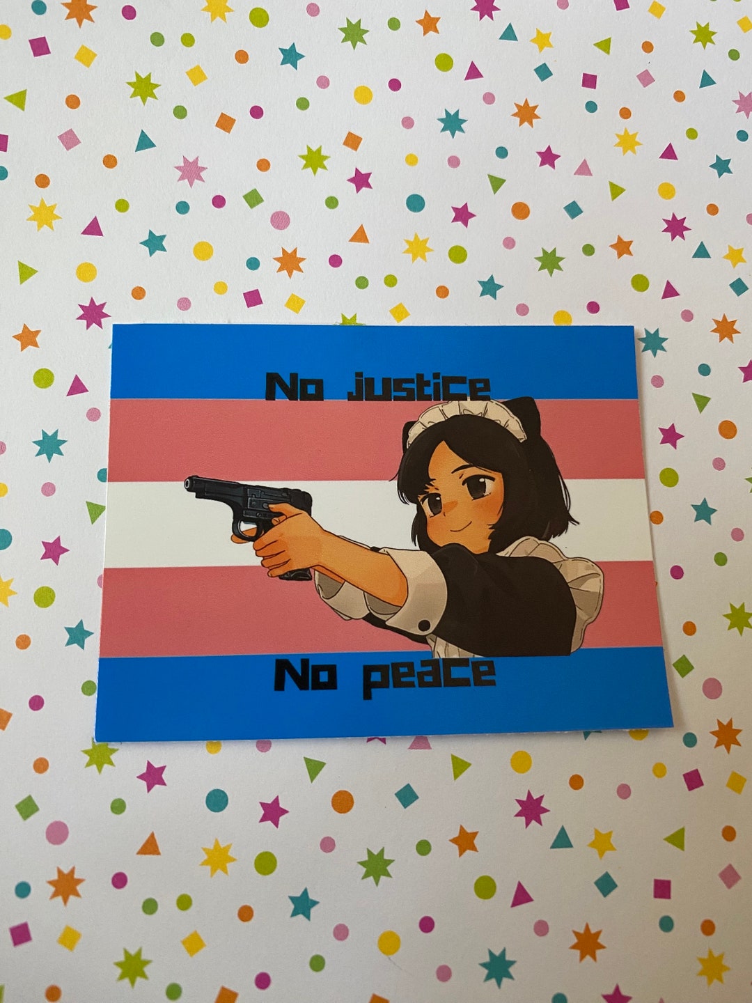 Trans Rights Anime Stickers - Etsy