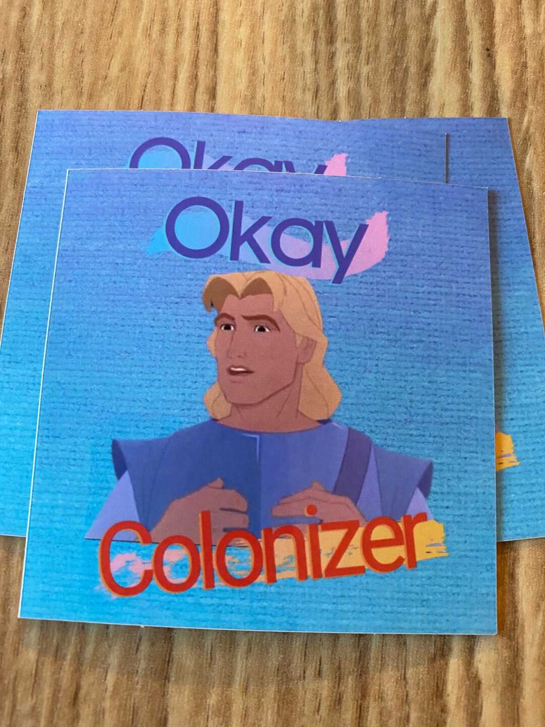 Okay Colonizer Sticker - Etsy