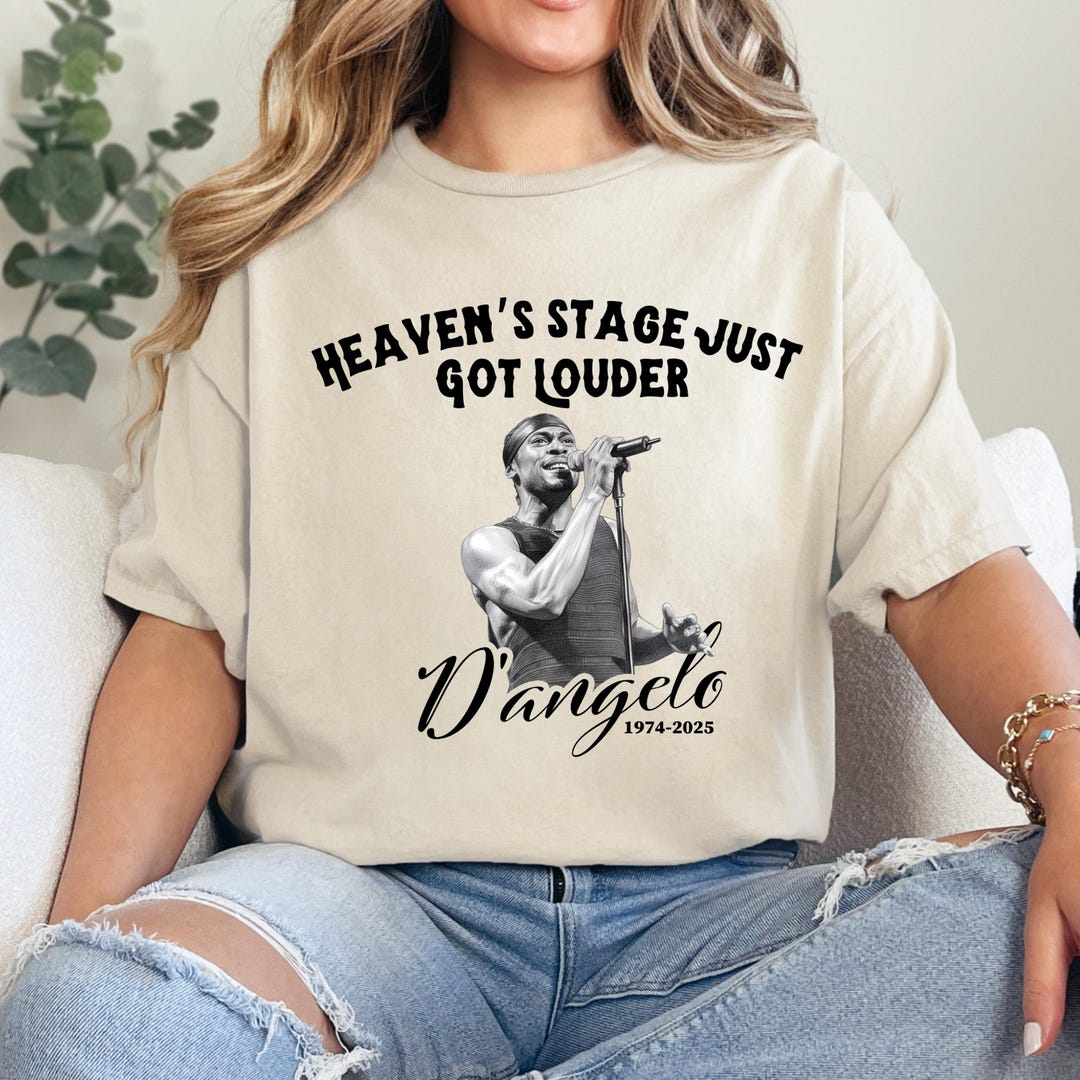 D'angelo T Shirt, Brown Sugar Tour Tee, Concert Merch, Retro Rap Tee ...