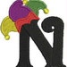 Jester Font Machine Embroidery Designs, Alphabet, Monogram, Mardi Gras ...