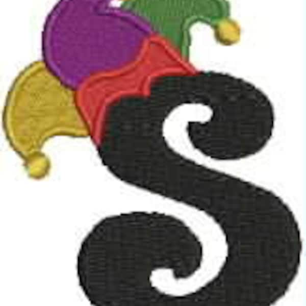 Jester Embroidery Font - Etsy