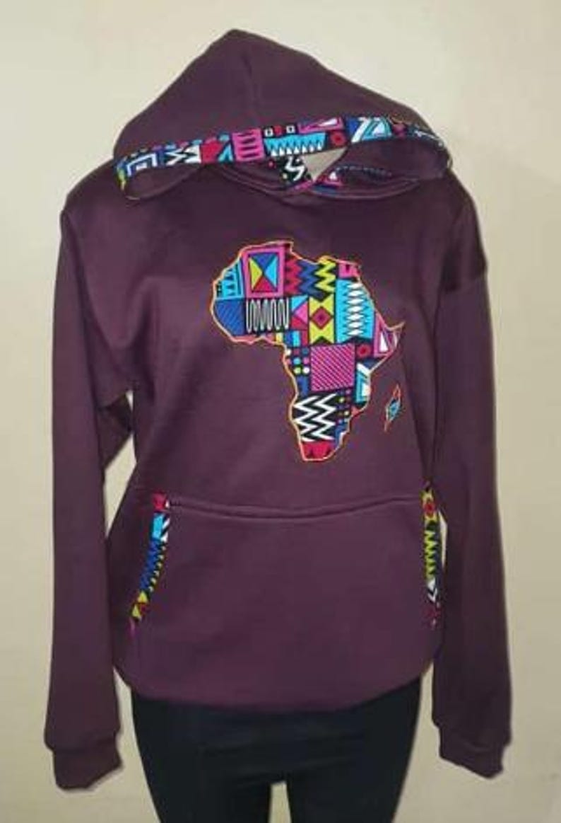 Handmade African Wear Kitenge/kente Sweater/hoodie/sweatshirt,warm ...