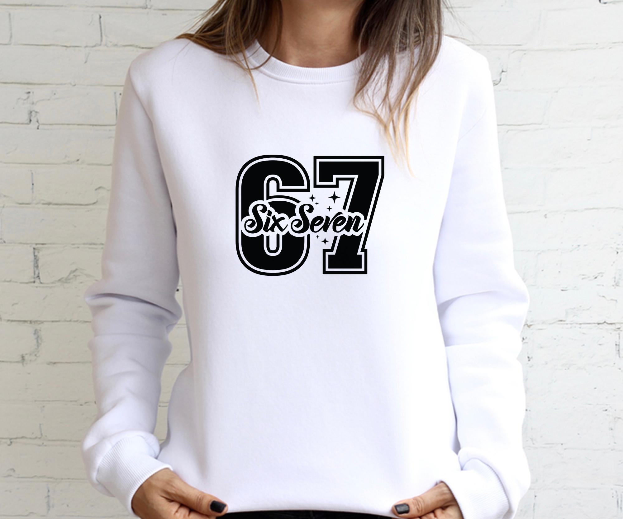 Six Seven 6 7 Meme Funny Hands SVG Bundle, Viral Meme Humor, Cricut ...