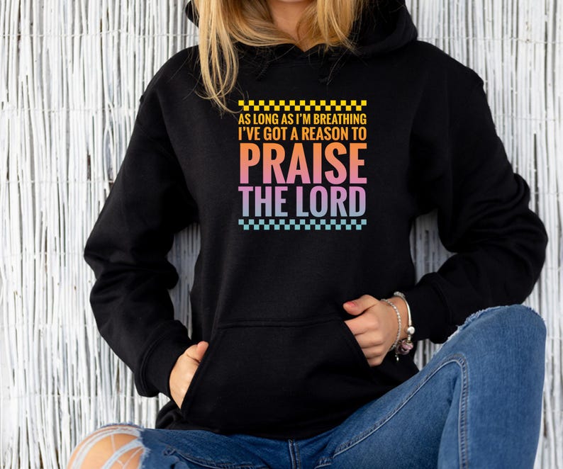 Praise the Lord SVG, Christian Quote, Colorful Design (digital Download ...