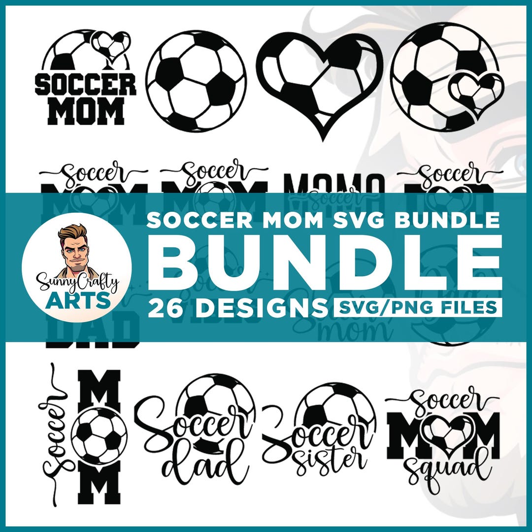 Soccer Mom SVG Bundle, Game Day Cut Files (digital Download) - Etsy