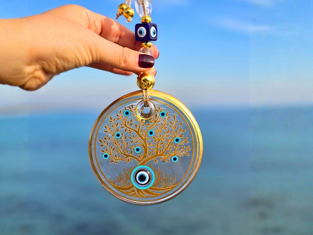 Evil Eye Wall Hanging, Tree of Life, House Protection, New Home Gift - Etsy