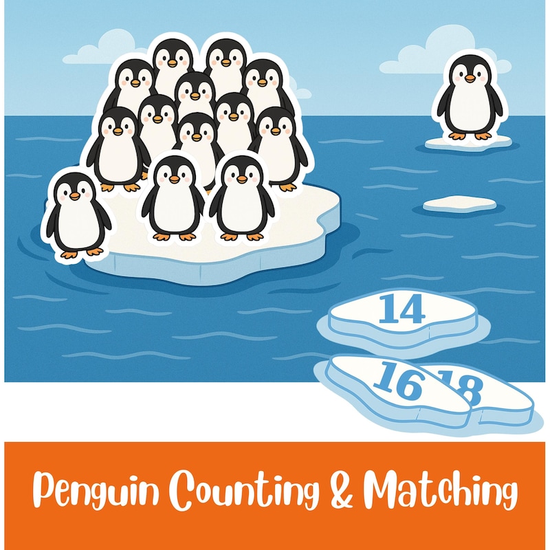 Penguin Learning Journal - Etsy