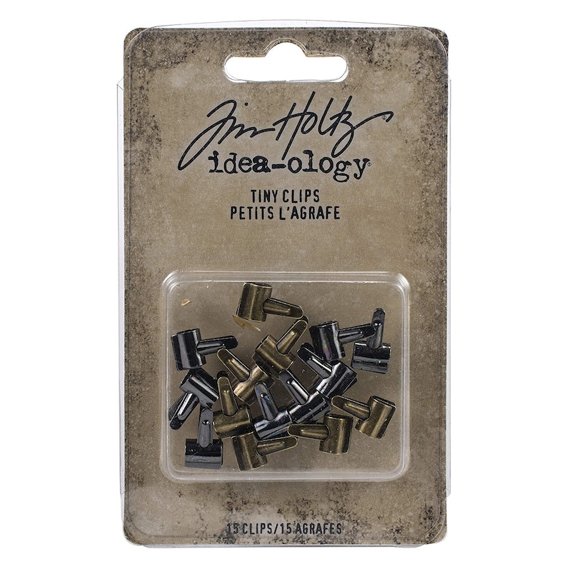 Tiny Clips by Tim Holtz's IDEA-OLOG—15/PKG - Etsy