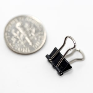 Tiny binder clips store