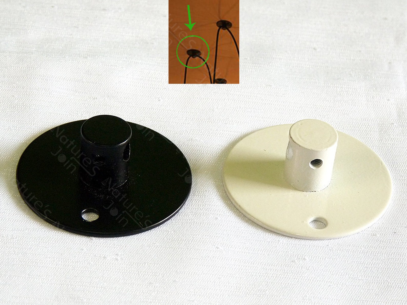 Ceiling Metal Swag Pendant Light Cable / Cord / Wire Clip for Lighting ...