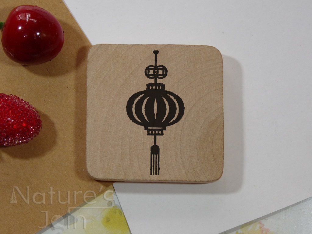 Chinese Lantern Stamp Festive Stamp for Card Making Fabric - Etsy