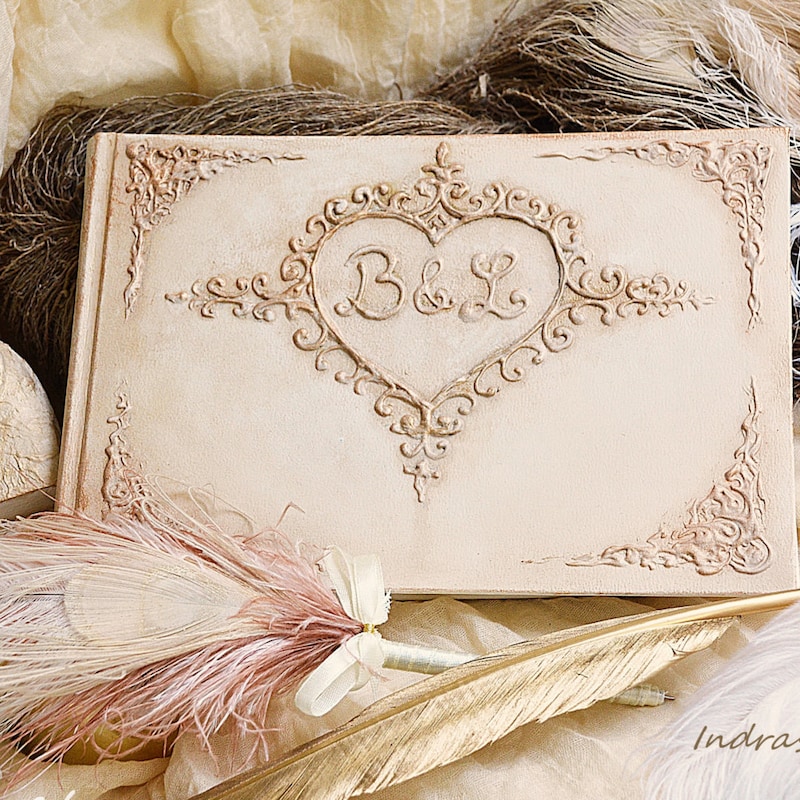 Vintage Guest Book - Etsy