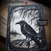 Raven Book Set, Magic Book, Book of Shadows, Spell Book, Crow Journal ...