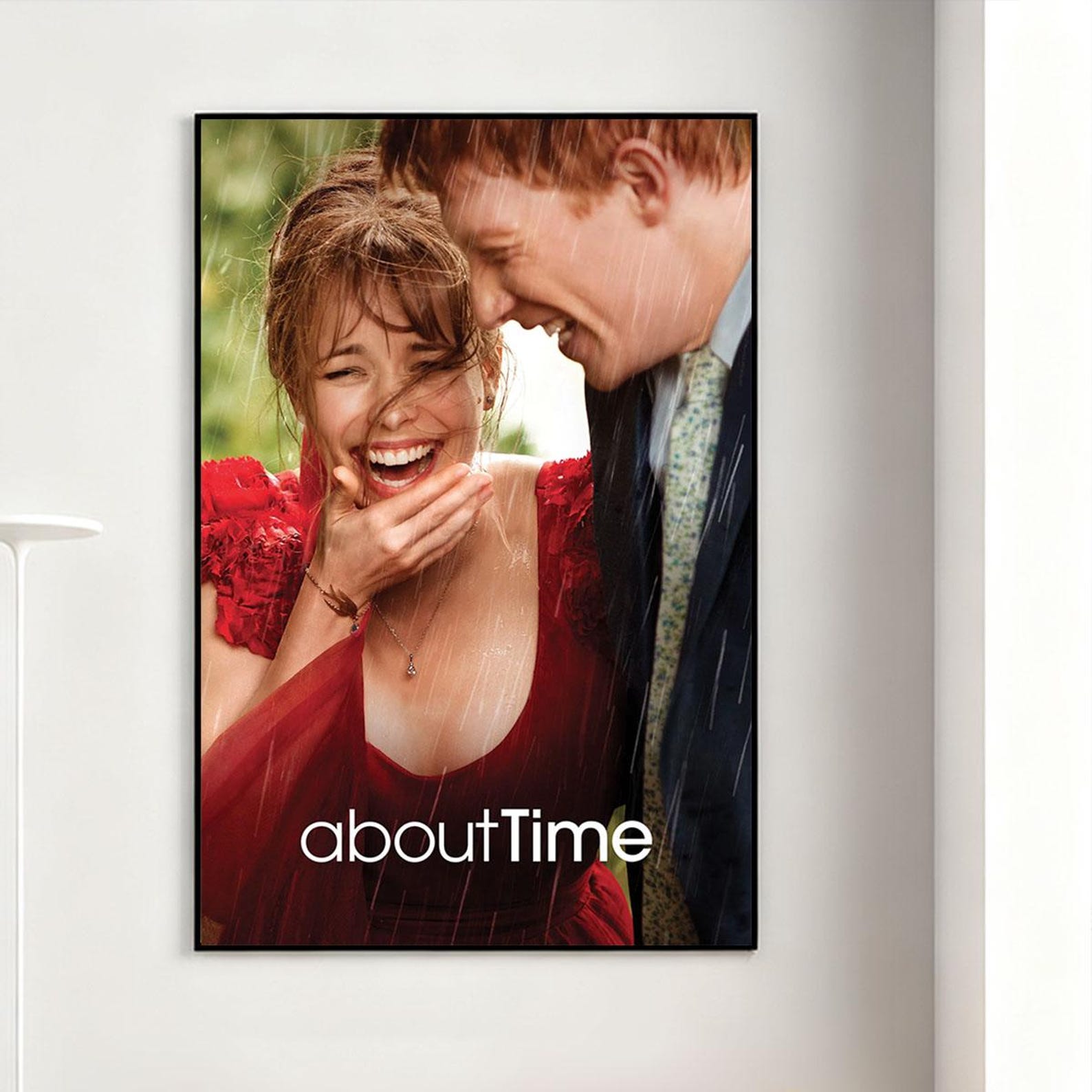 About Time Movie Poster, Retro Wall Art, Home Decor, Classic Movie ...