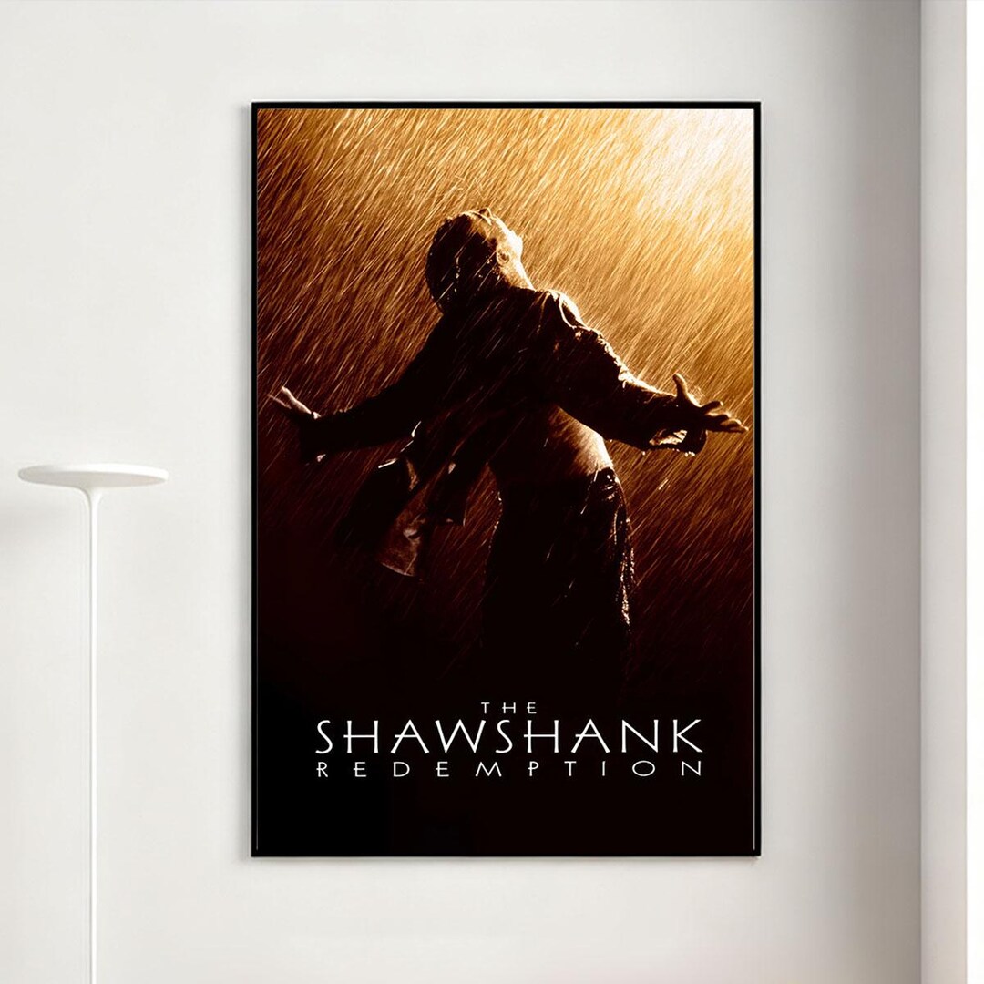 Shawshank Redemption Movie Poster, Retro Wall Art, Home Decor, Classic ...