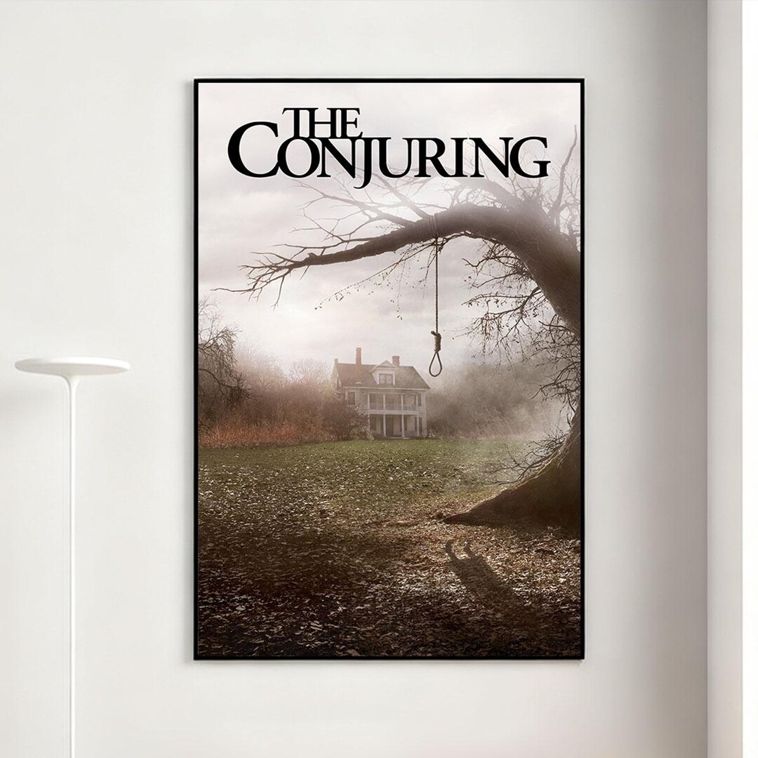 The Conjuring Movie Poster, Retro Wall Art, Home Decor, Classic Movie ...