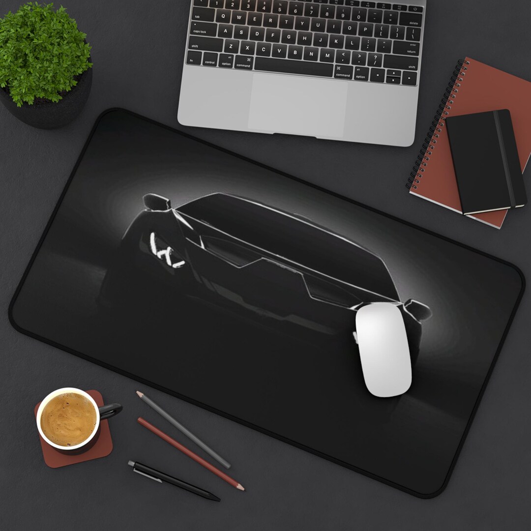 Sleek Car-themed Desk Mat | Perfect for Auto Enthusiasts | Gaming ...