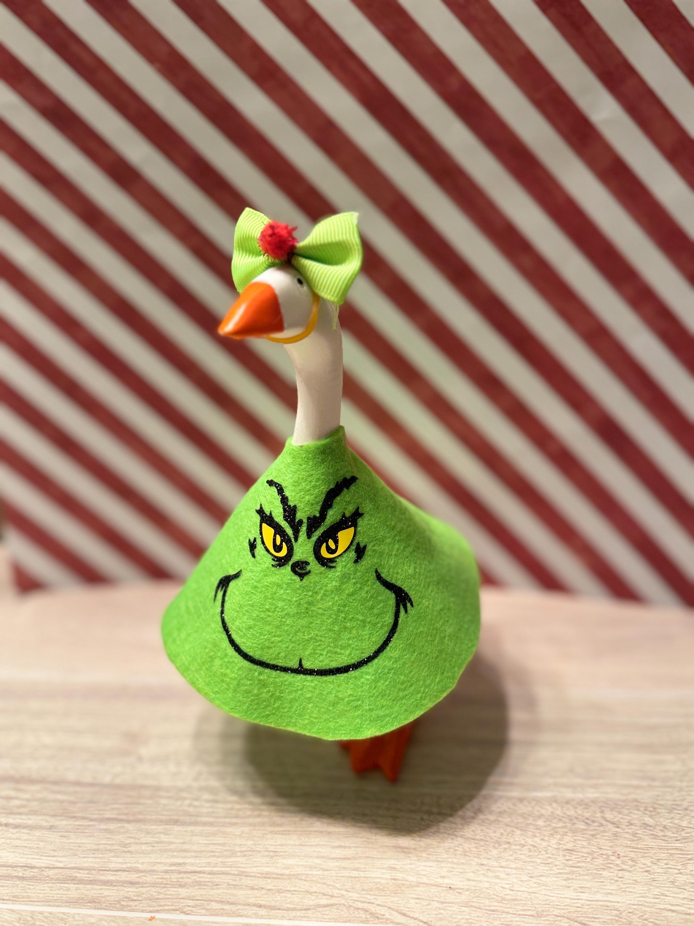 Festive “merry Mischief” Goose Outfit – Fits 6-8” Desk Geese - Etsy