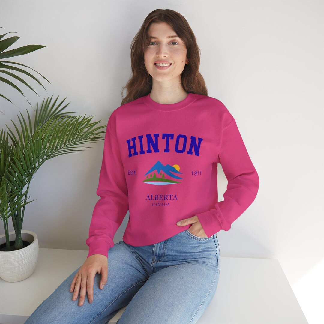 Hinton Vintage Crewneck Sweatshirt, Cozy Sweater, Unisex Apparel ...