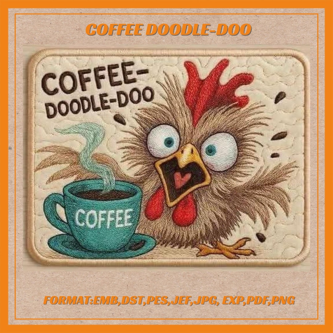 COFFEE DOODLE DOO - Etsy