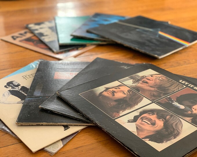 Vintage Vinyl Record Starter Set// 4-pack of Mystery Records ; Music ...