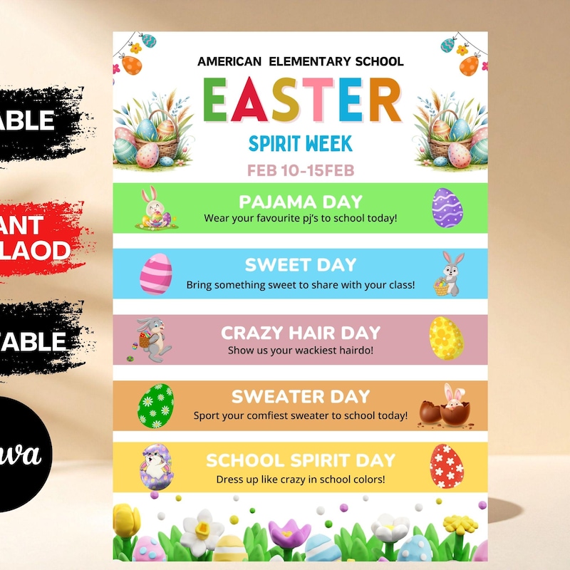 Easter Spirit Week - Etsy
