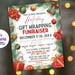 EDITABLE Christmas Gift Wrap Fundraiser Flyer | Gift Wrap Fundraiser ...