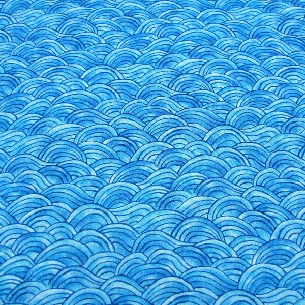 Waves Fabric - Etsy