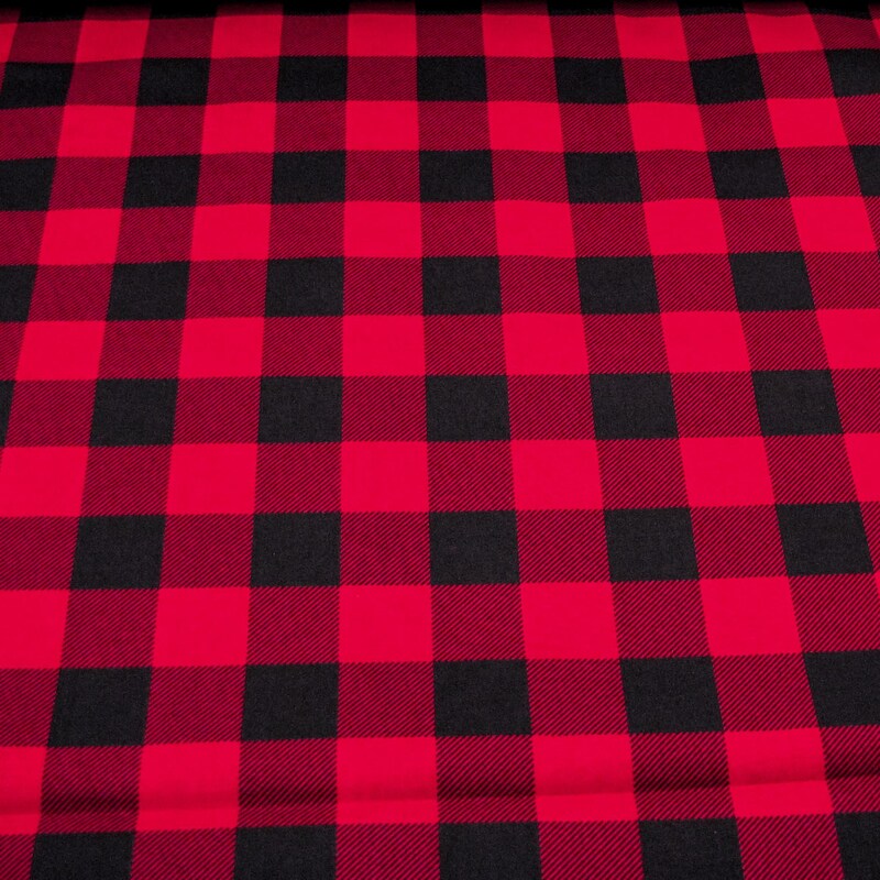 Buffalo Check Fabric - Etsy