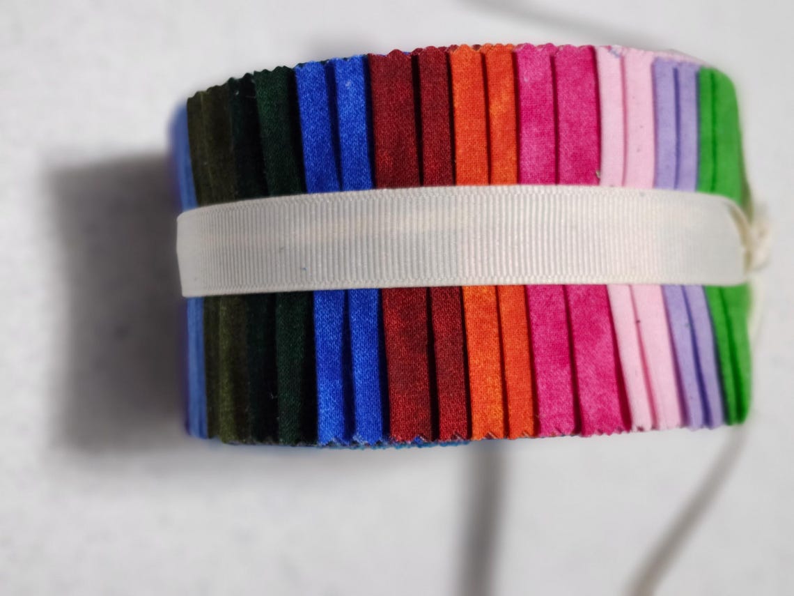 Suede Texture Look Cotton Blender Jelly Rolls, Printed in USA - Etsy