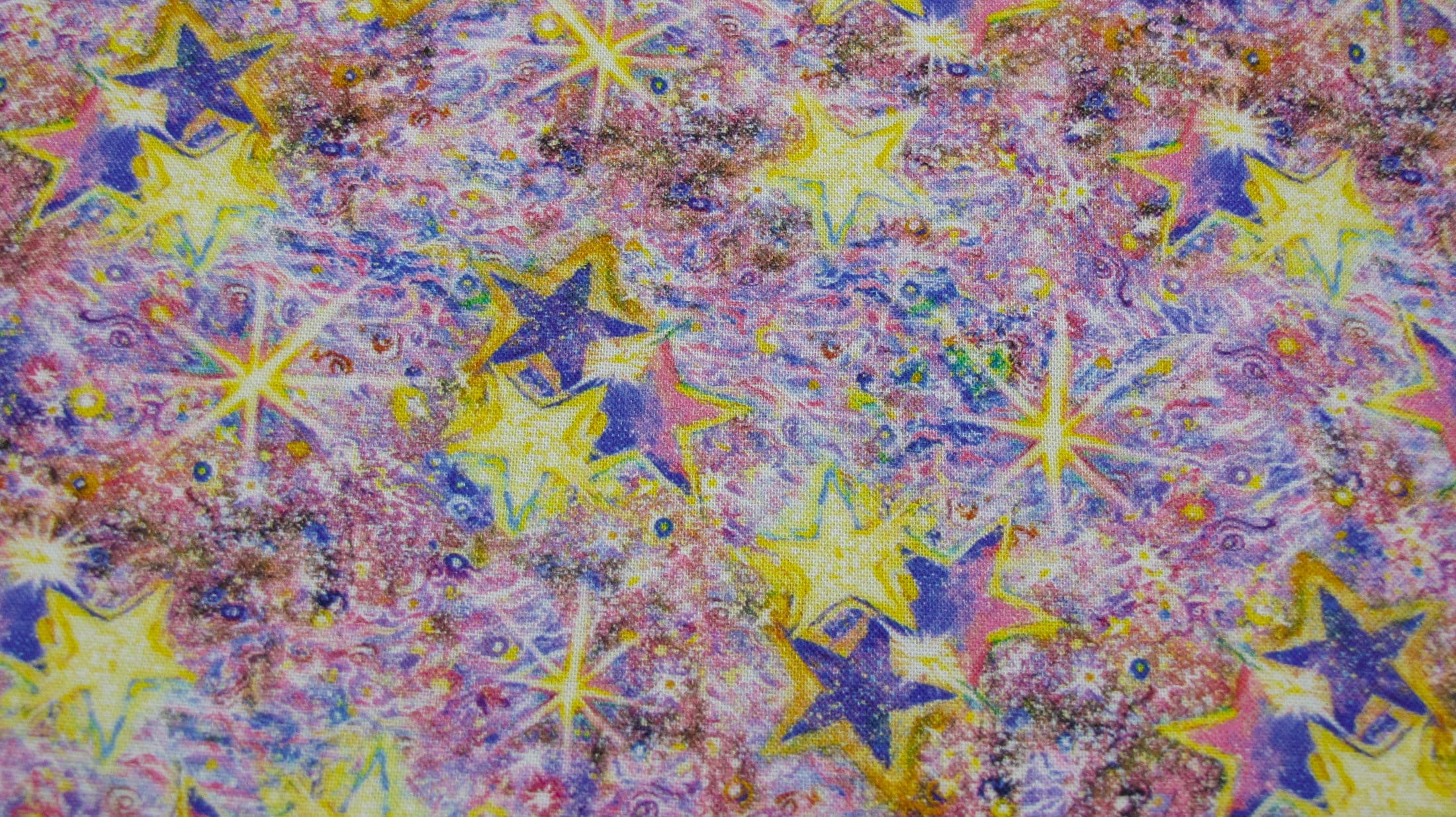 3 Wishes Astral Voyage Twinkle Multi Fabric by the Yard - Etsy