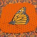 Embroidered Monarch Shoulder Bag, Monarch Tote - Etsy