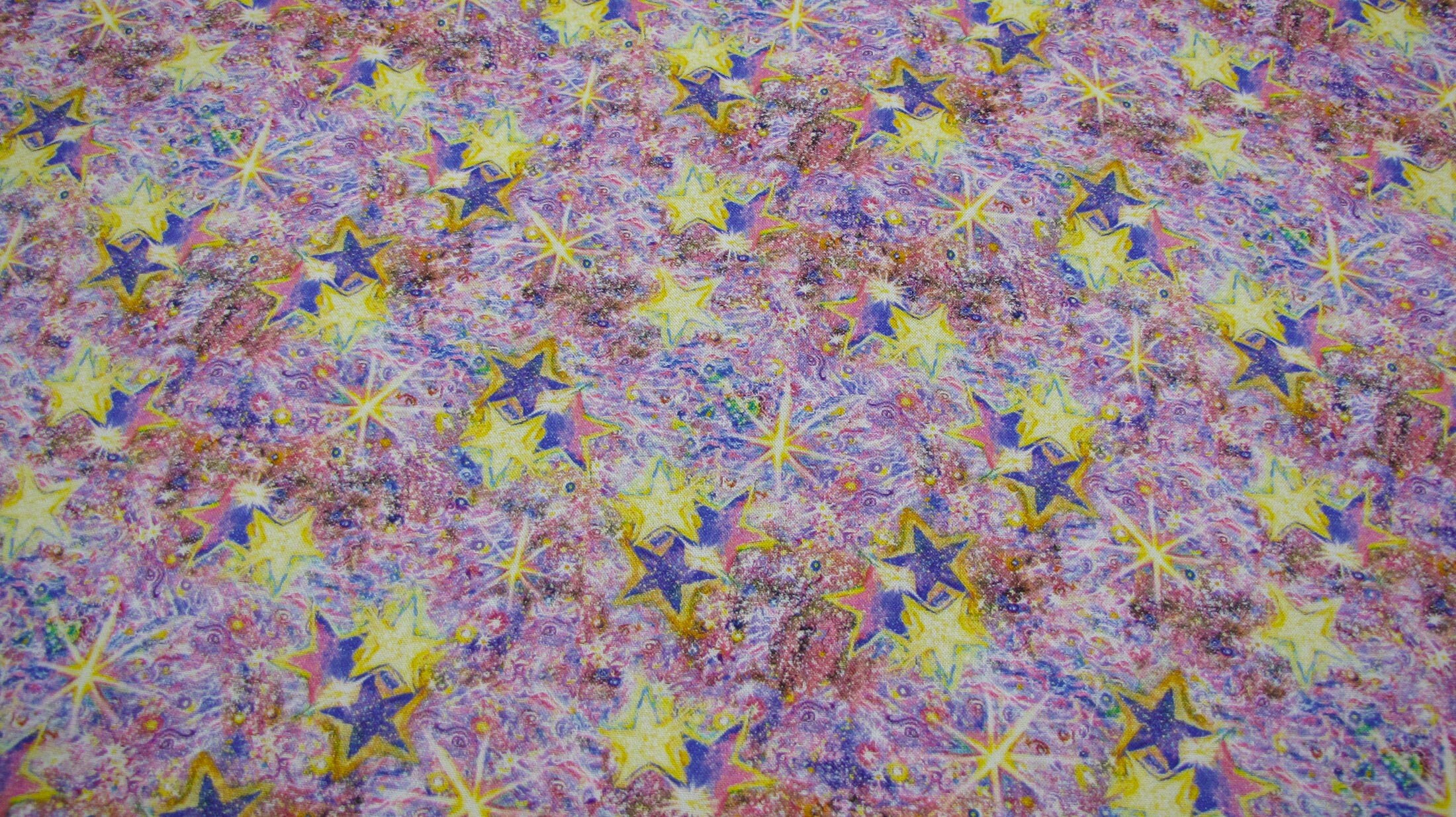 3 Wishes Astral Voyage Twinkle Multi Fabric by the Yard - Etsy