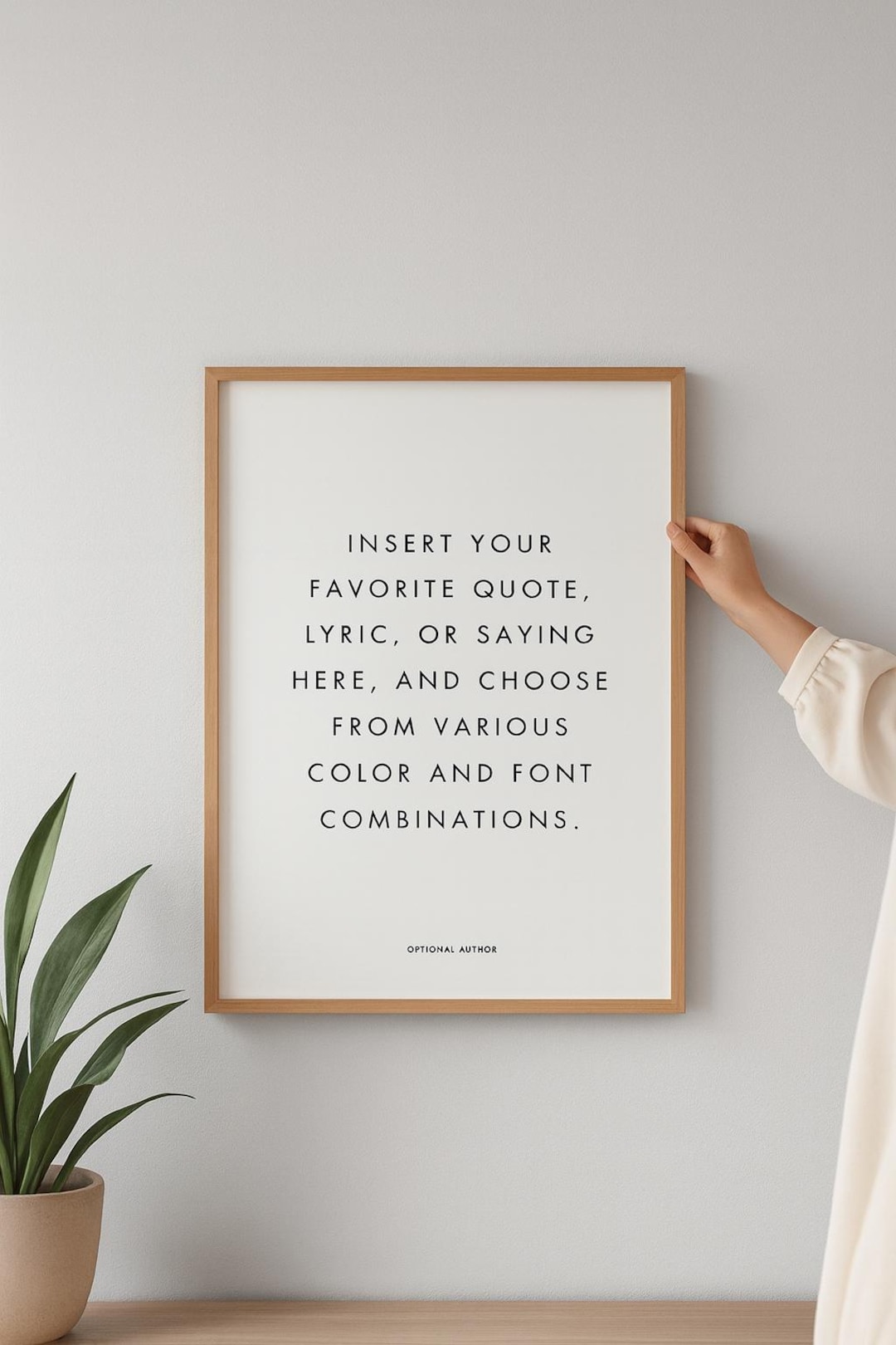 Personalized Quote Art Print | Custom Typography Poster - Etsy