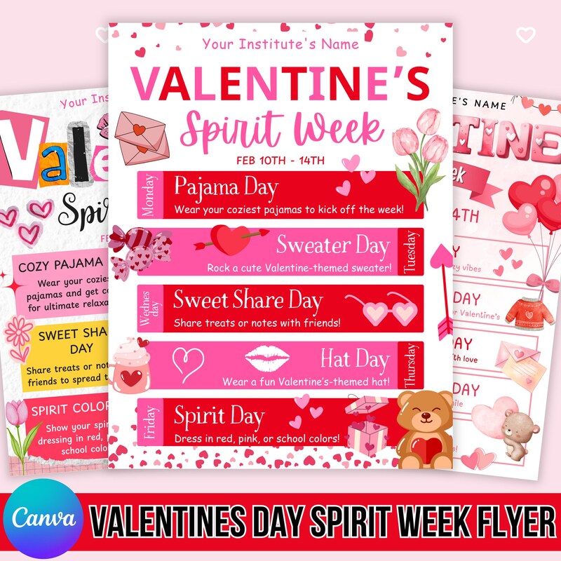 February Spirit Week - Etsy
