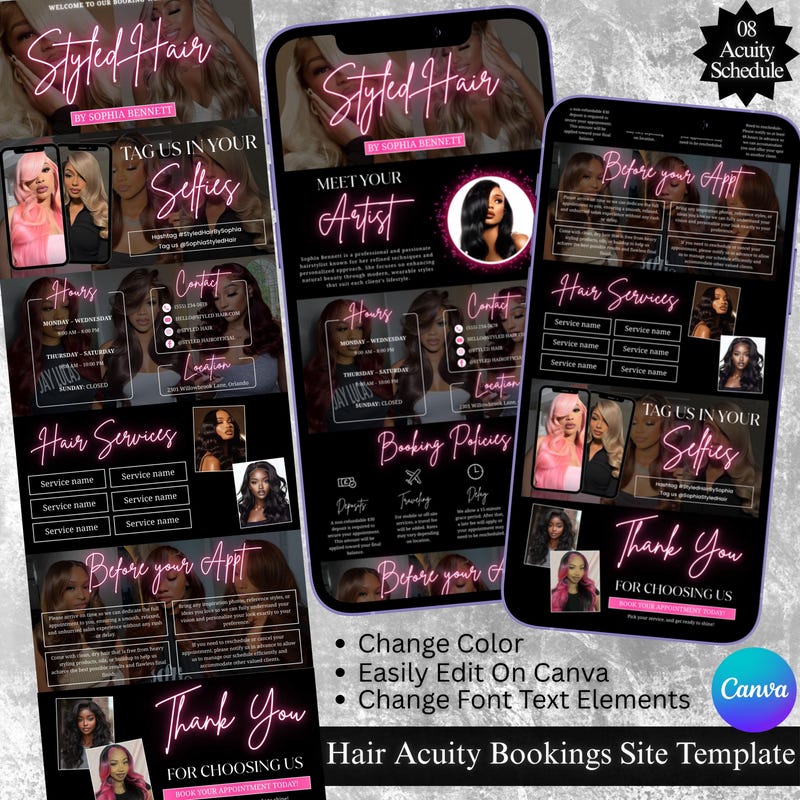 Website Template - Etsy