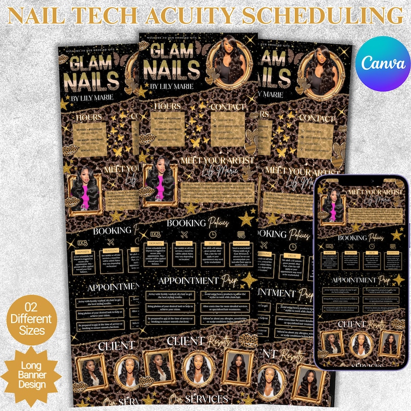 Leopard Hair Logo - Etsy