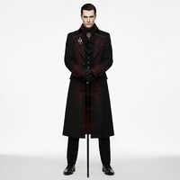Handmade Gothic Leather Tailcoat: Men's Vampire Steampunk Coat - Etsy
