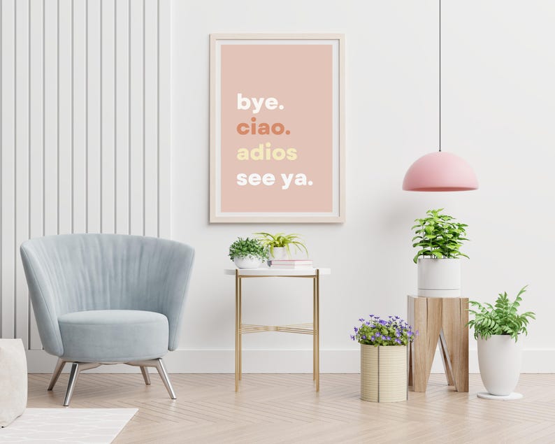 Editable Wall Art Template for Canva | Printable Quote / Home Decor ...