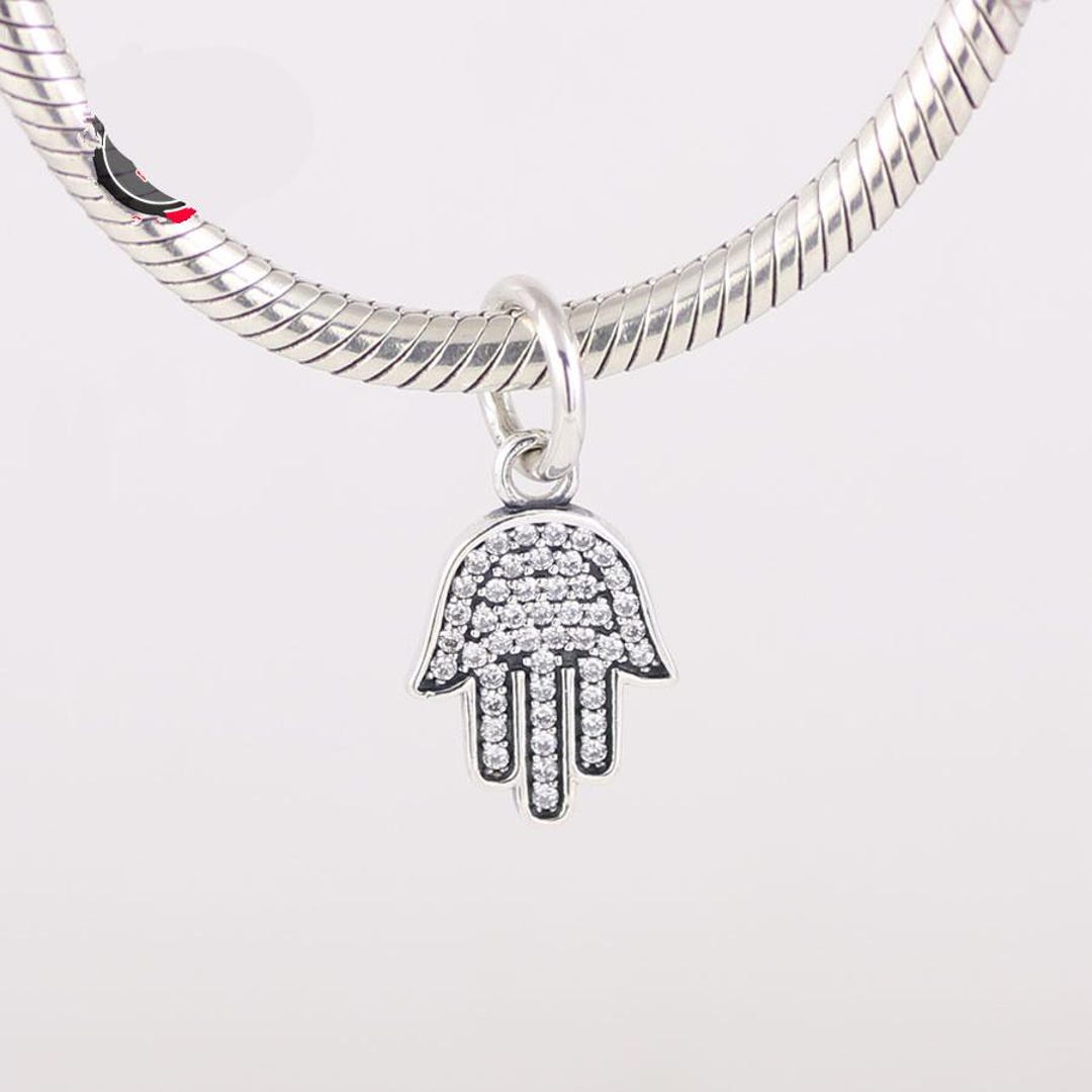 Pandora Sparkling Symbol of Protection, Hand, Necklace Pendant, Charm ...