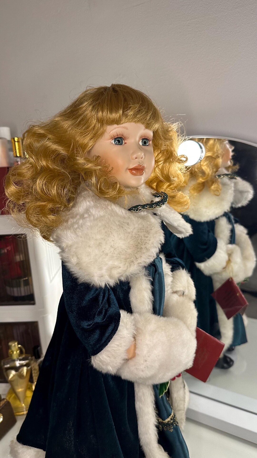 Vintage H. Samuel Large Porcelain Doll | 1999 Christmas Limited Edition ...