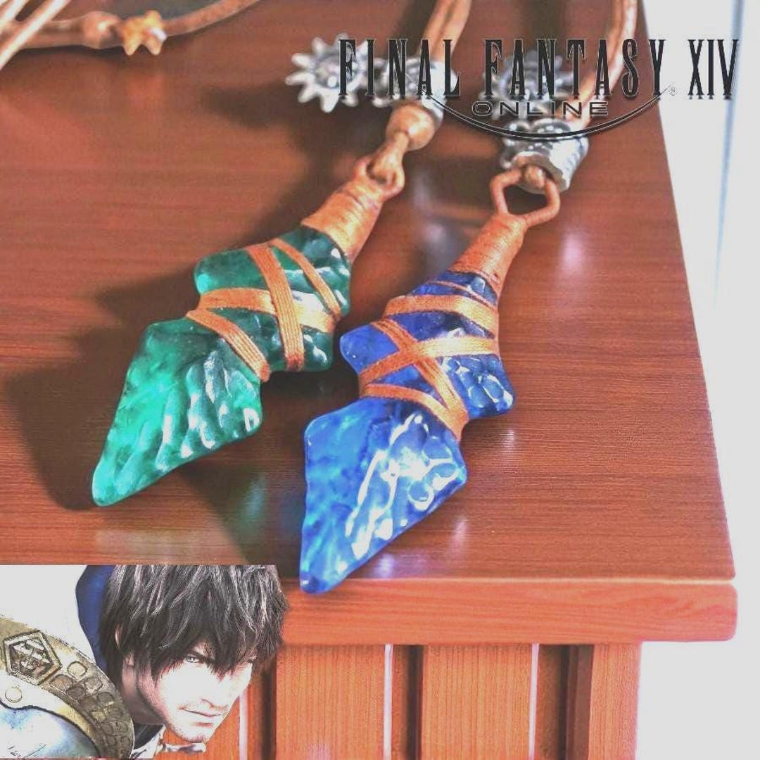Final Fantasy XIV Cosplay Necklace | Traveller Amulet Pendant - Etsy