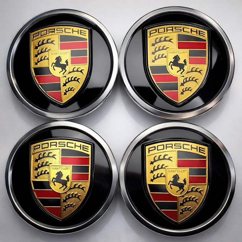 Porsche Black Decal - Etsy