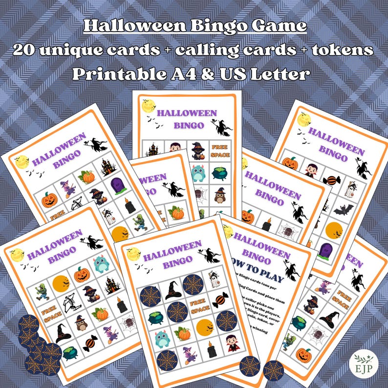 Printable Halloween Games for Family Parties | 5 Fun Activities Bundle ...