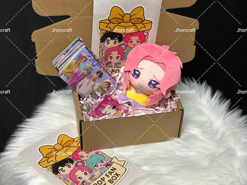 Kpop Saja Boys Theme Box,chibi Saja Boys Gift Box,baby,jinu,abby ...