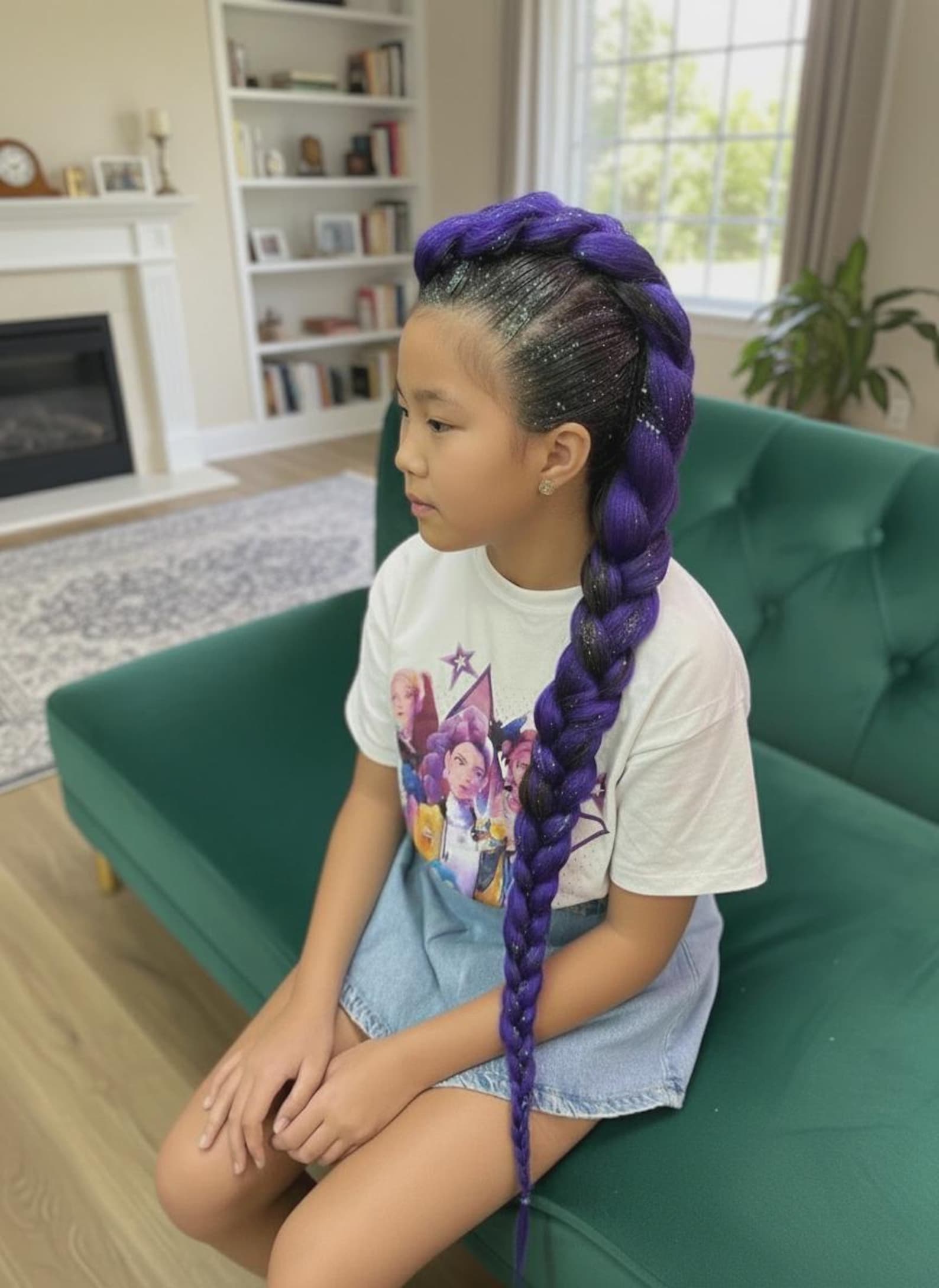 K-pop Hairstyles, Rumi Kpop Braids, Demon Braids, Custom Rumi Braids ...