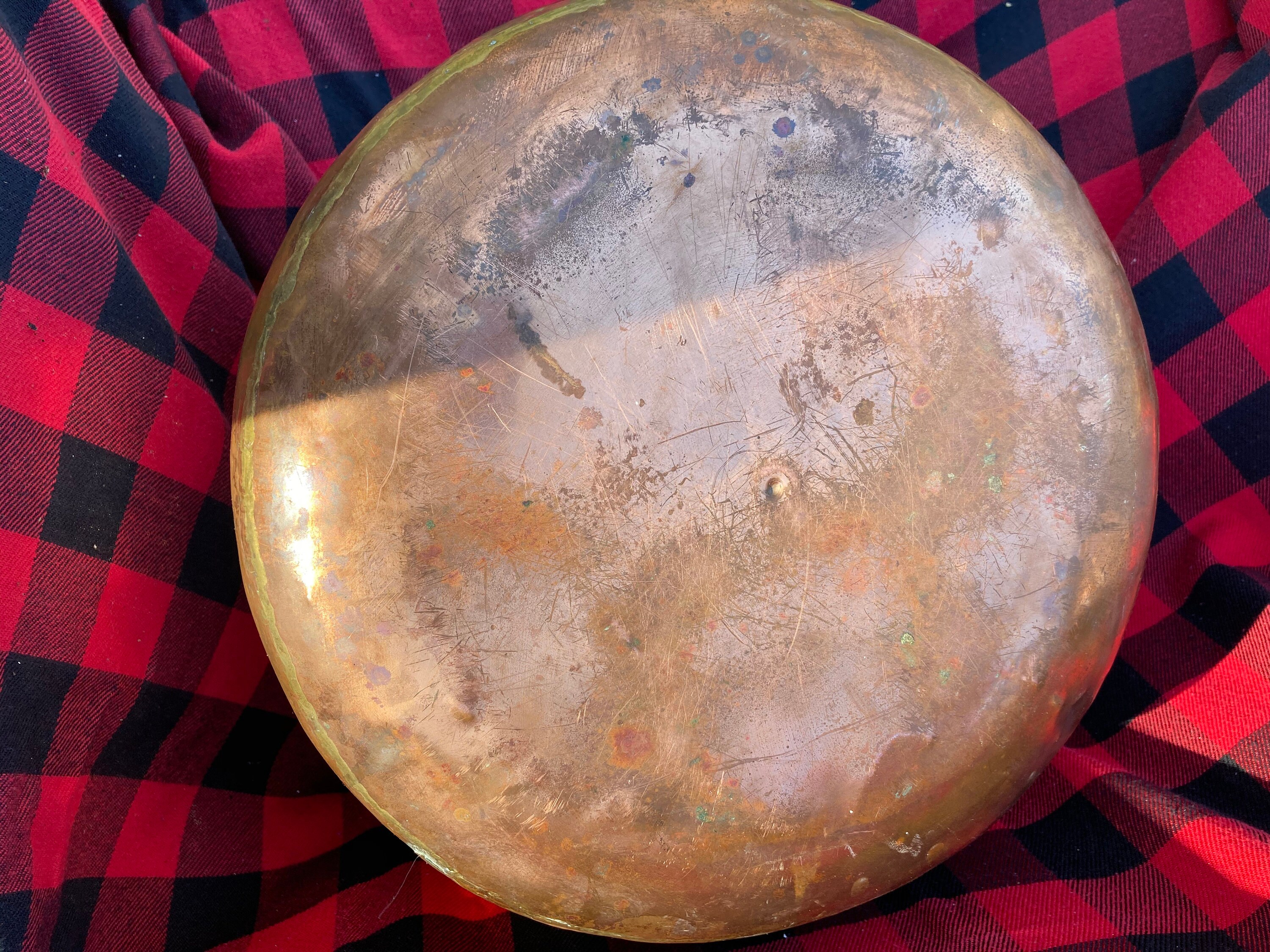 Antique Apple Butter Copper Kettle - Etsy