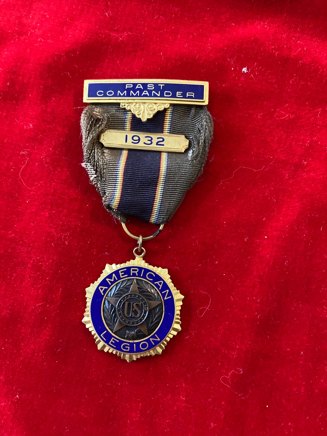 1932 American Legion Past Commander Pin - Etsy