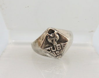 Vintage Sterling Cub Scout Ring Small Antique Boy Scout Ring - Etsy