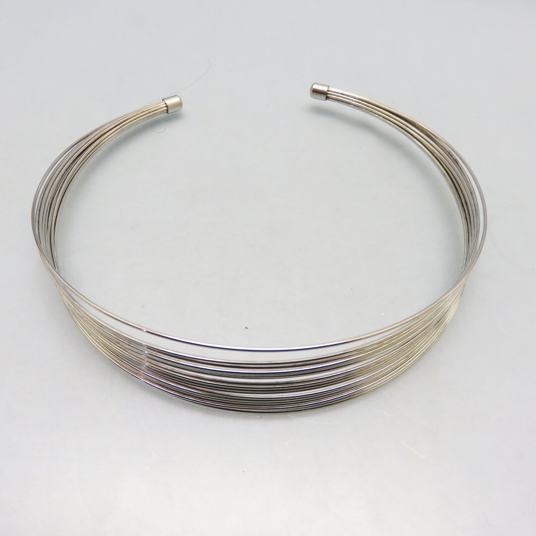 Simple but Elegant Multi Wire Circlet Necklace - Etsy
